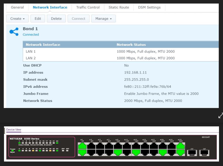 Solved Unable To Establish 802 3ad Dynamic Link Between S NETGEAR